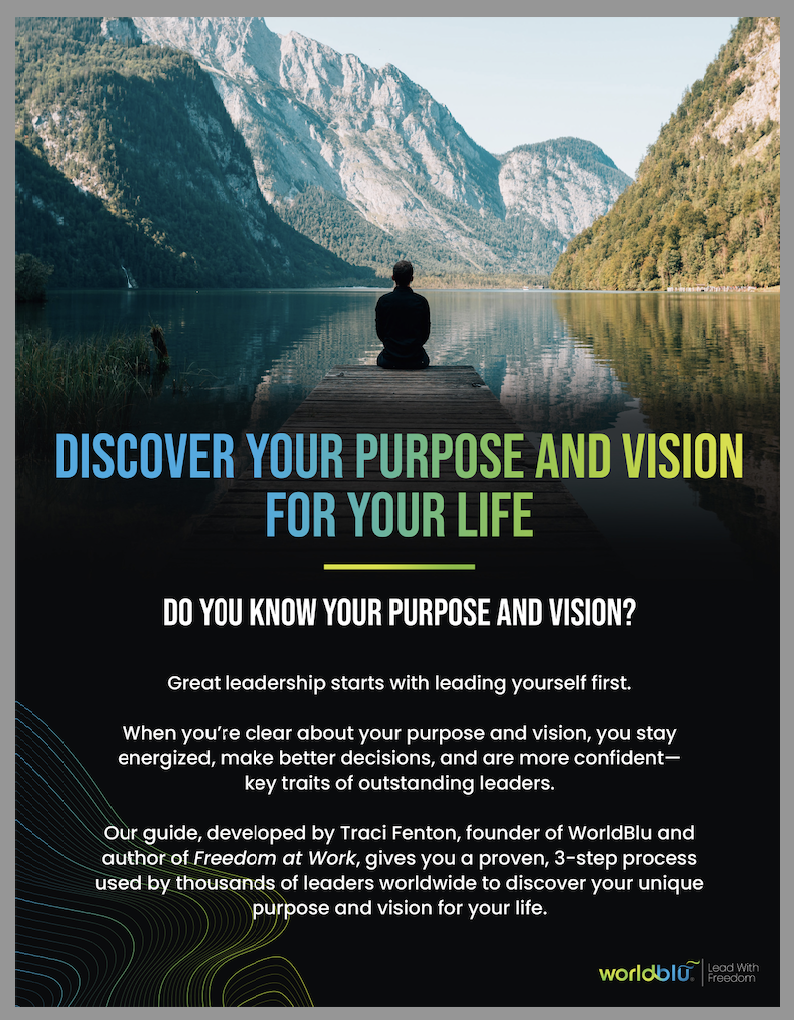 WorldBlu® | Purpose & Vision Guidebook